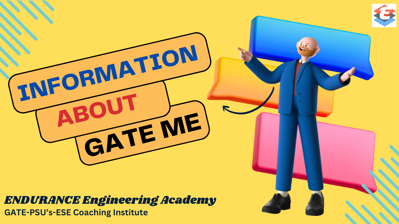 Information about GATE ME | EEA | GATE 2025